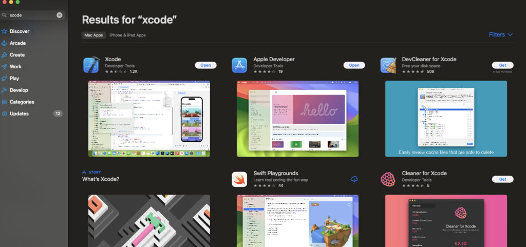 Como descargar e instalar XCode en un Mac